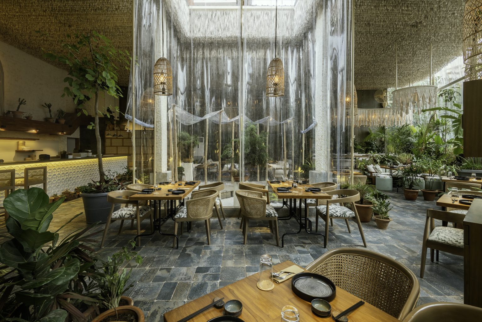 A peak into Tsuki restaurant's tailored biophilia design by Spiro Spero ...