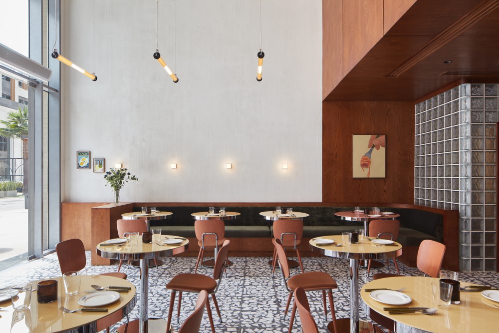 Italian and American diner inspirations merge in an iconic design at ...