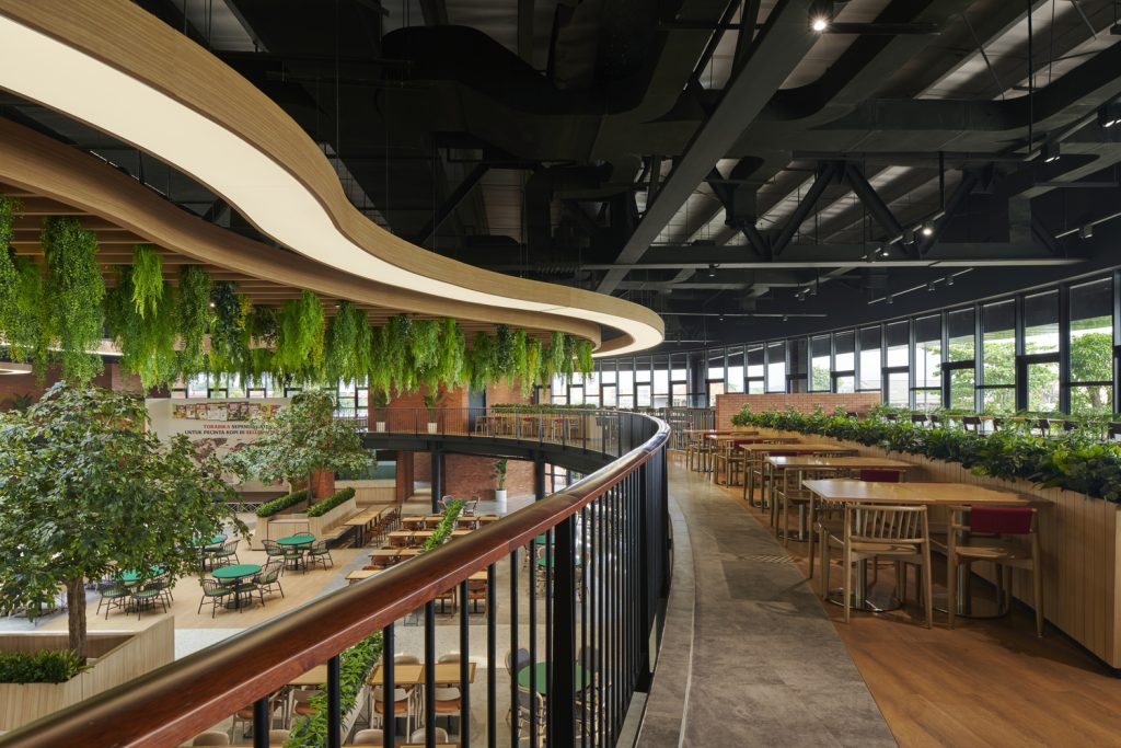 Experience nature during your work break at Mayora Head Office Canteen ...