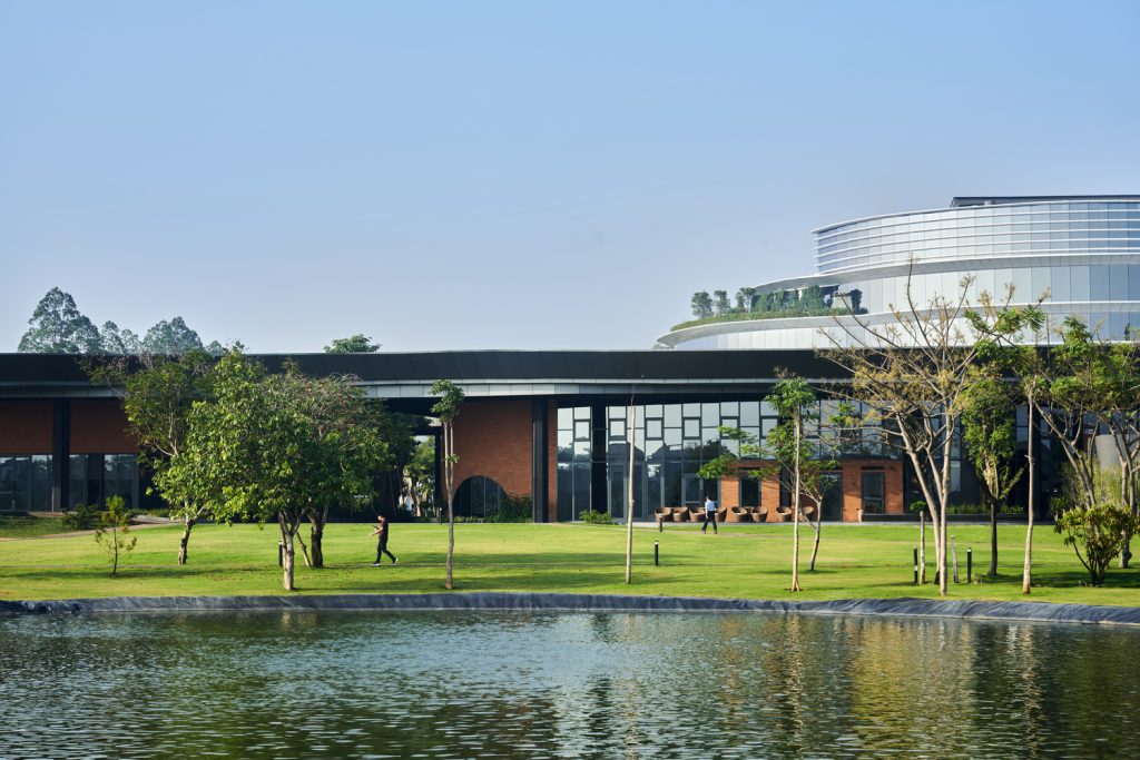 Experience nature during your work break at Mayora Head Office Canteen ...