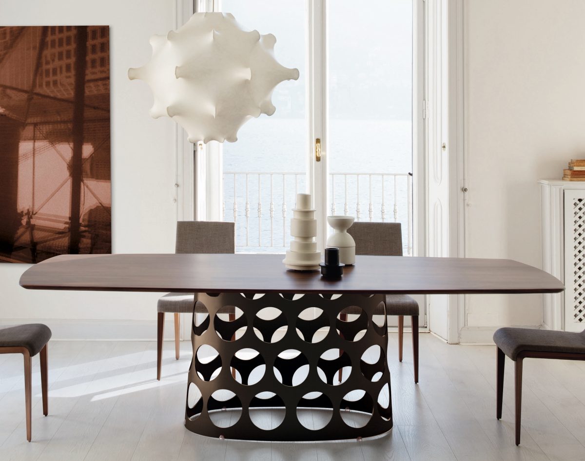 Transform your office decor with the artistic table by Porada from ...