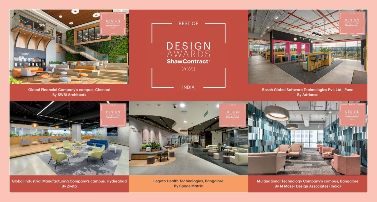 Shaw Contract announces Best of Region 2023 winners for India ...
