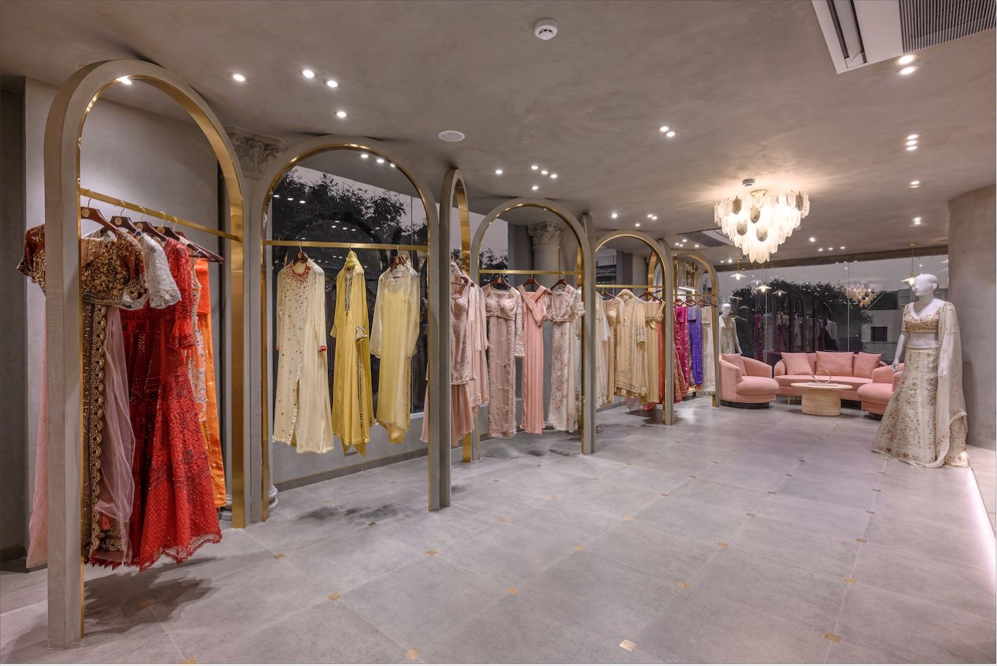 Saachi Rana Design Studio's masterpiece: Shasha Gaba's flagship ...