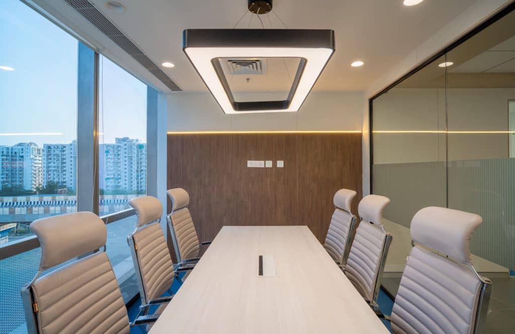 M-INSURE corporate office by Resaiki Design Studio, Gurugram - Commercial Design India