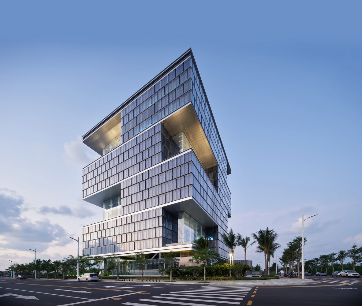 Architectural marvel: The Hainan energy trading building by KRIS YAO ...
