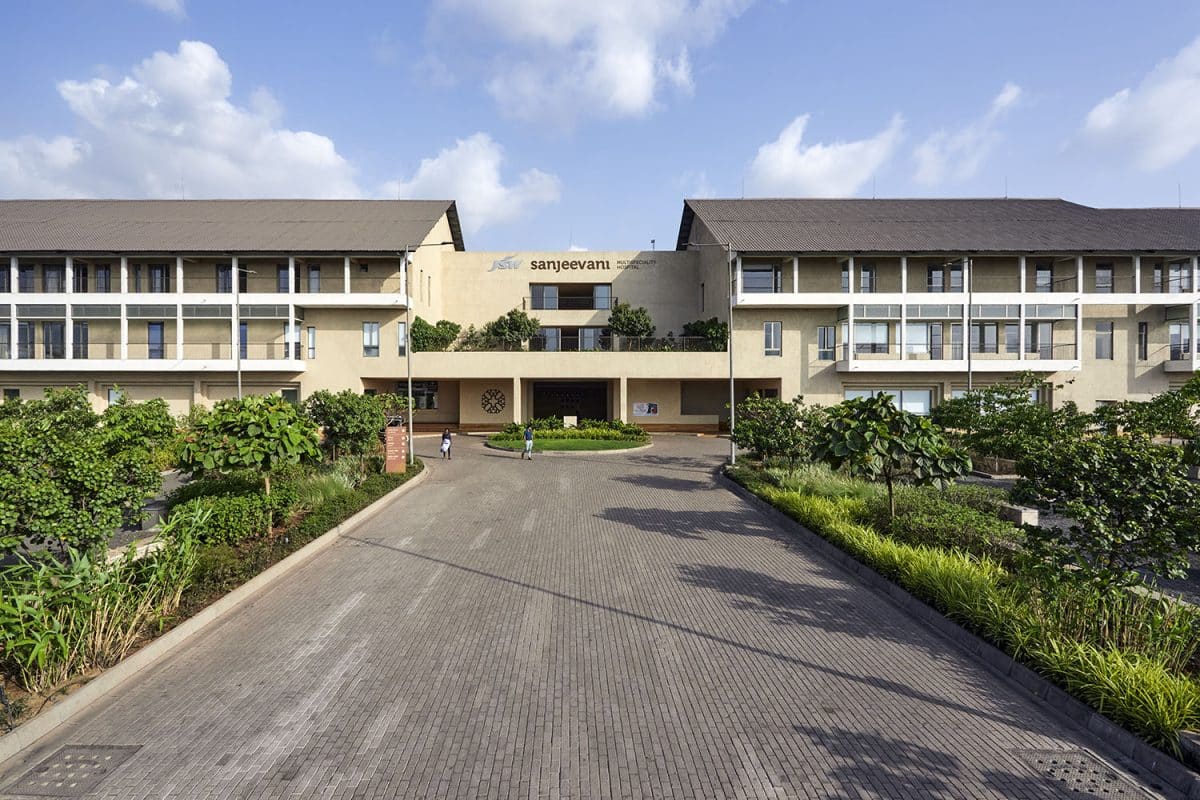 SJK Architect's triumph: JSW Sanjeevani Multispeciality Hospital, Dolvi ...