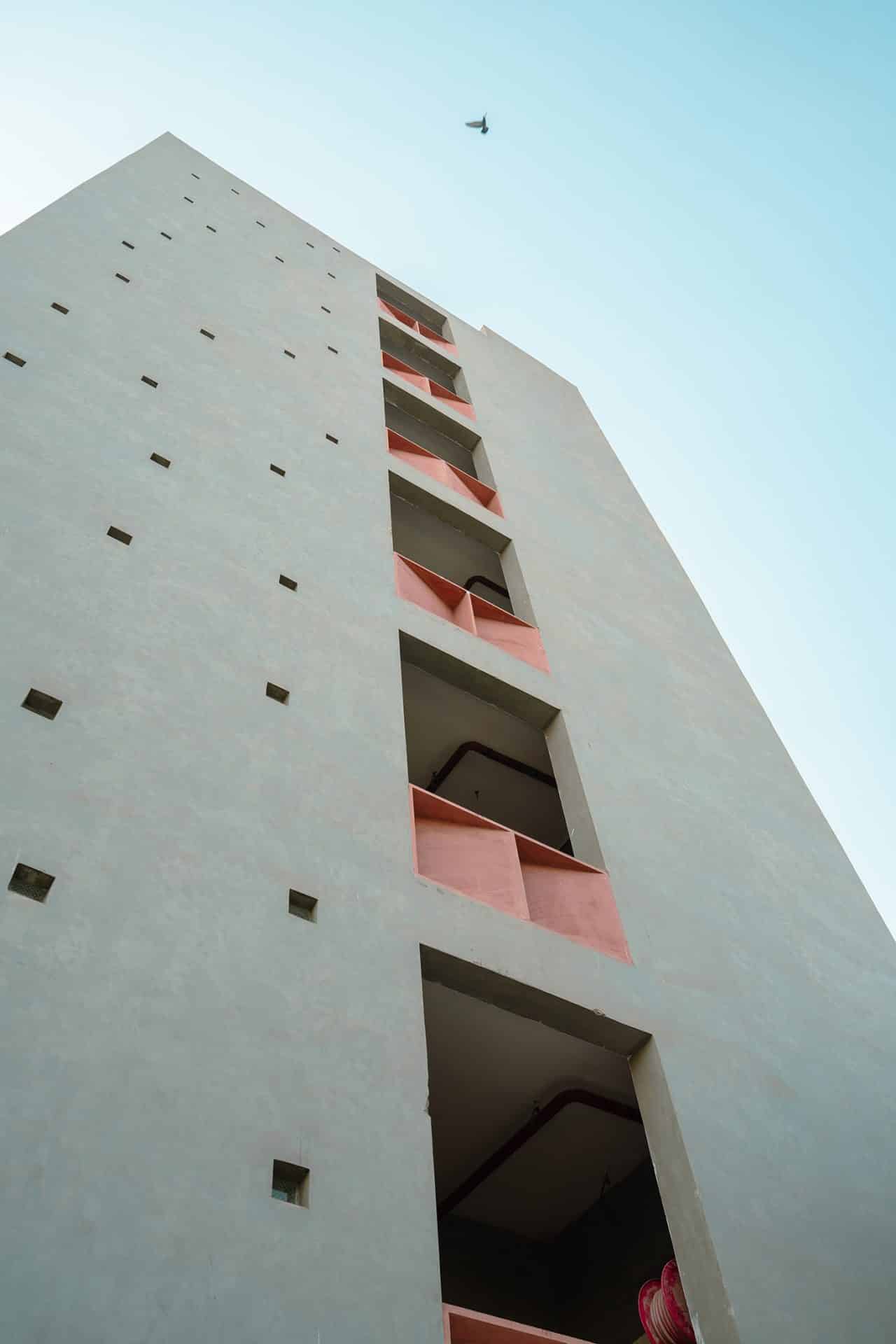 The Red Story: Façade redesign & redevelopment at IMT Manesar by Logic ...
