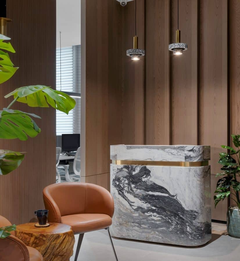 Bringing to life a design statement: The Nirmal office by K-BNK ...