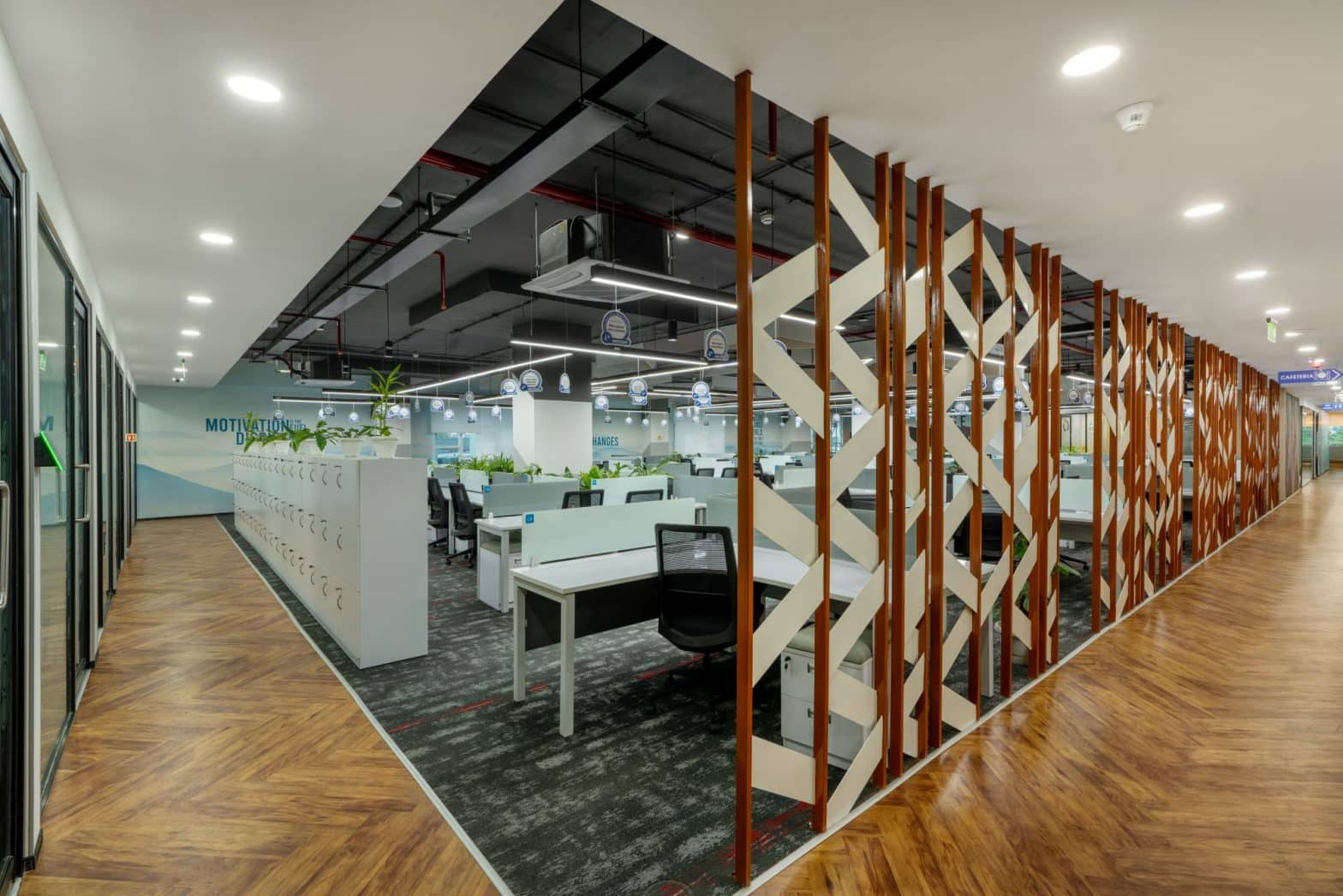 Transformative brilliance: Covalense Digital's office design by Flipspaces. - Commercial Design ...