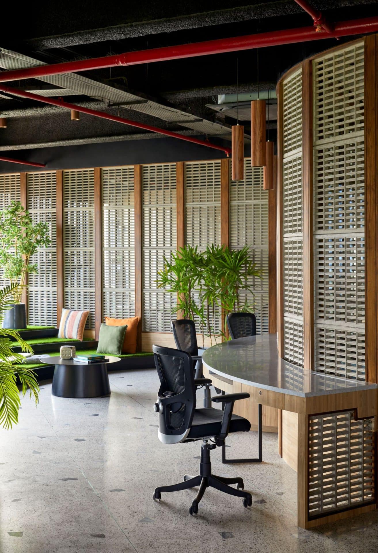 R.A.W Office: A modern marvel by Spaces & Design. - Commercial Design India