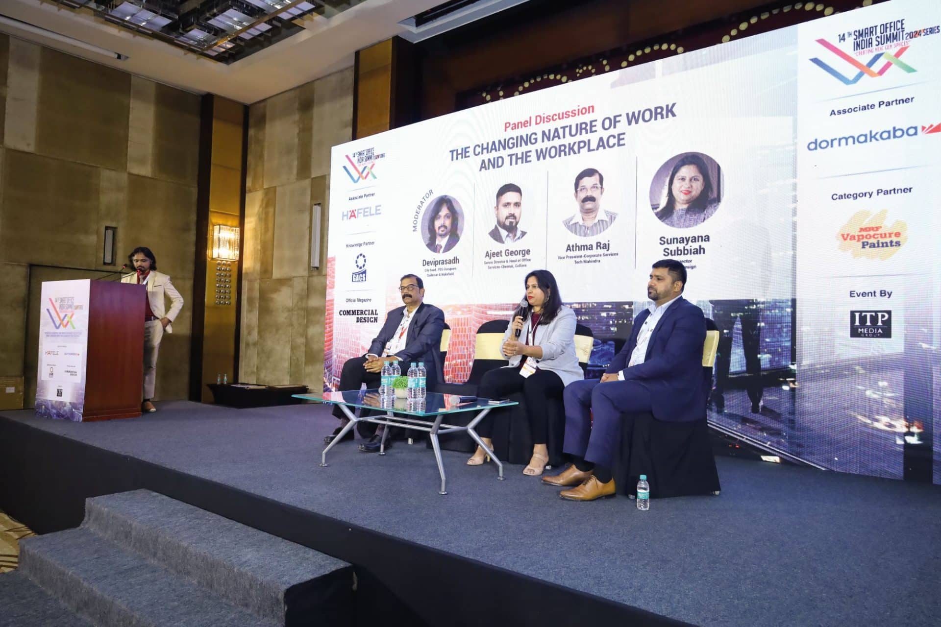 Catalysing next-gen workplaces. - Commercial Design India