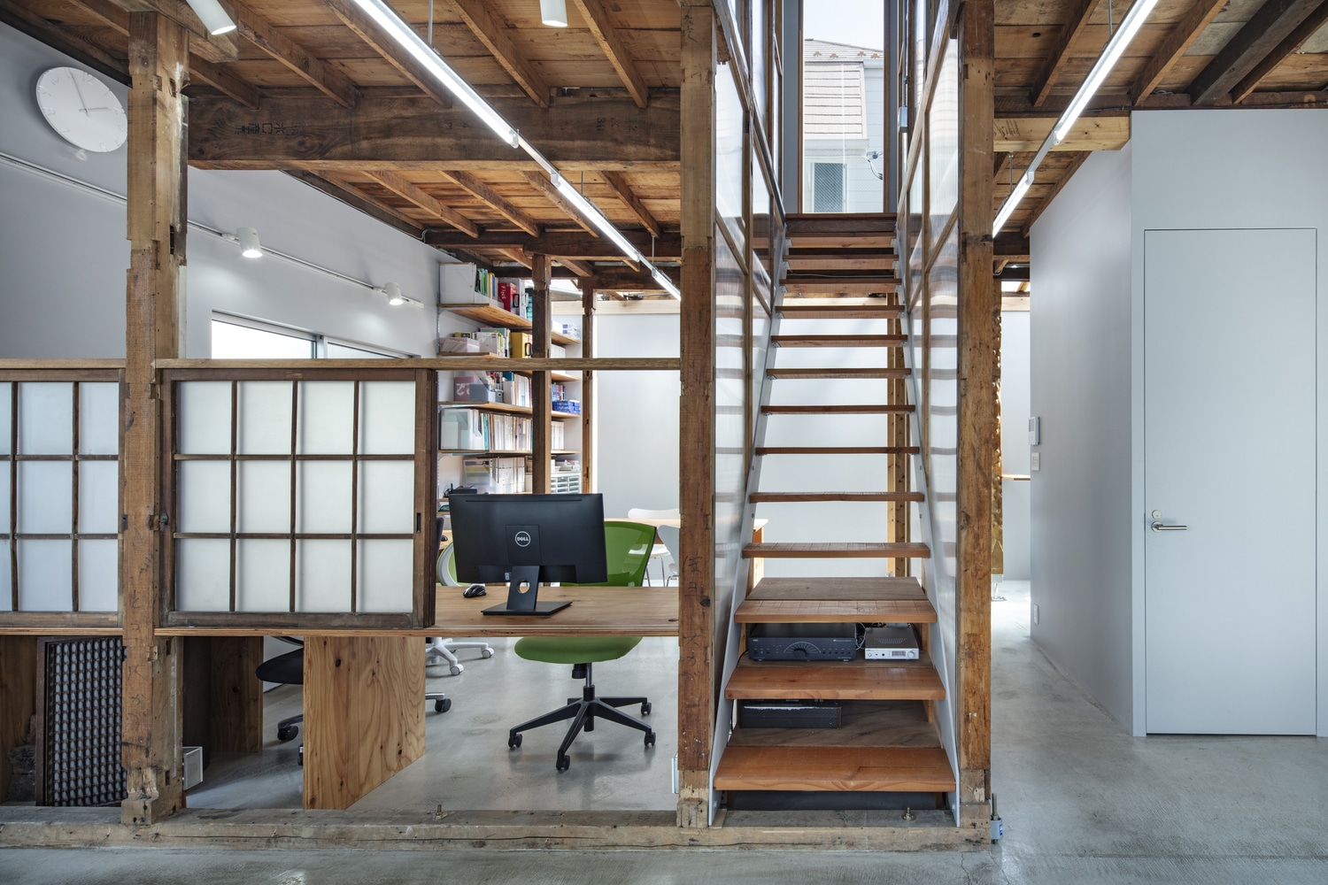 Hangen Tangent: Office redesign for Nomura-Sanko by note architects ...