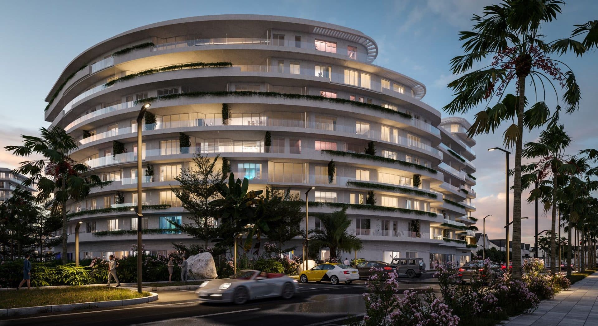 Miami-inspired oasis: Sea Breeze Resort & Residences by Archpoint Bureau. - Commercial Design India
