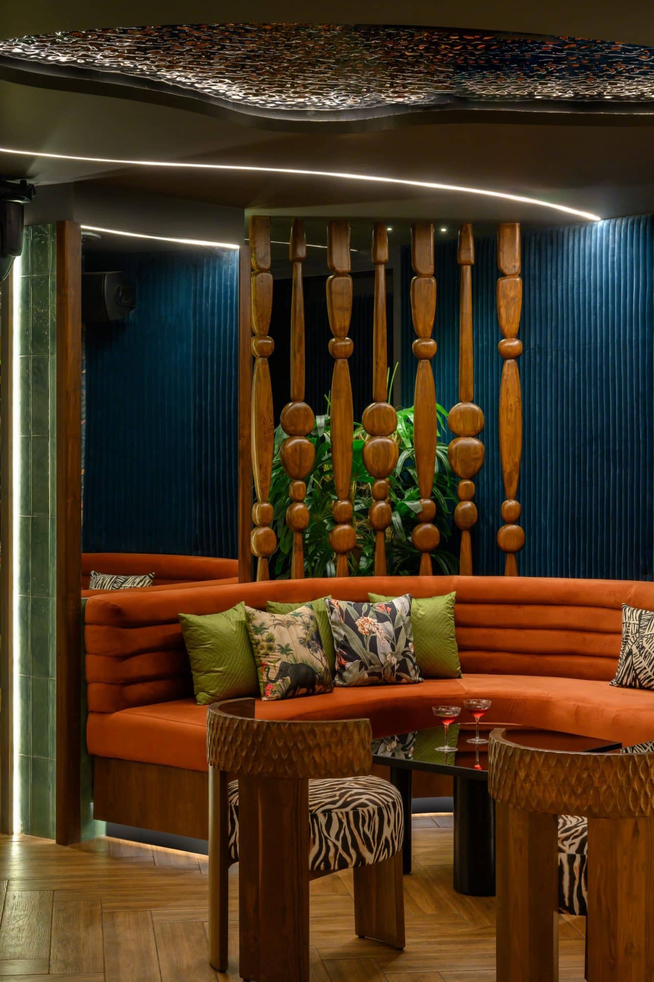 Transforming paradise: Dusk Resto Bar at Park Hotel, Navi Mumbai by ...