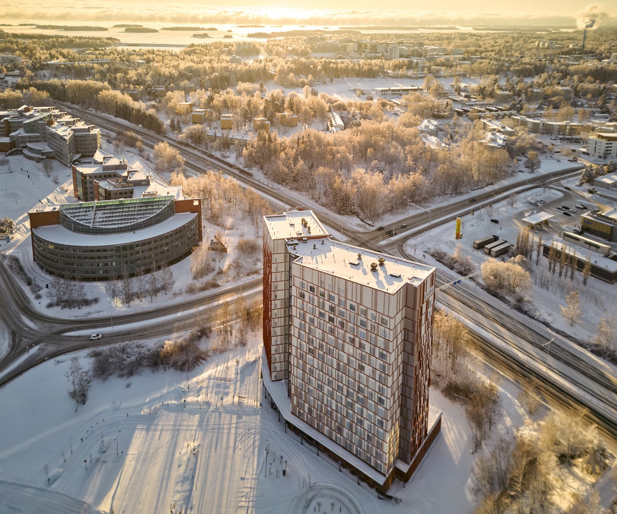 Avarrus Architects unveil Noli Otaniemi Hotel: A 15-storey ...