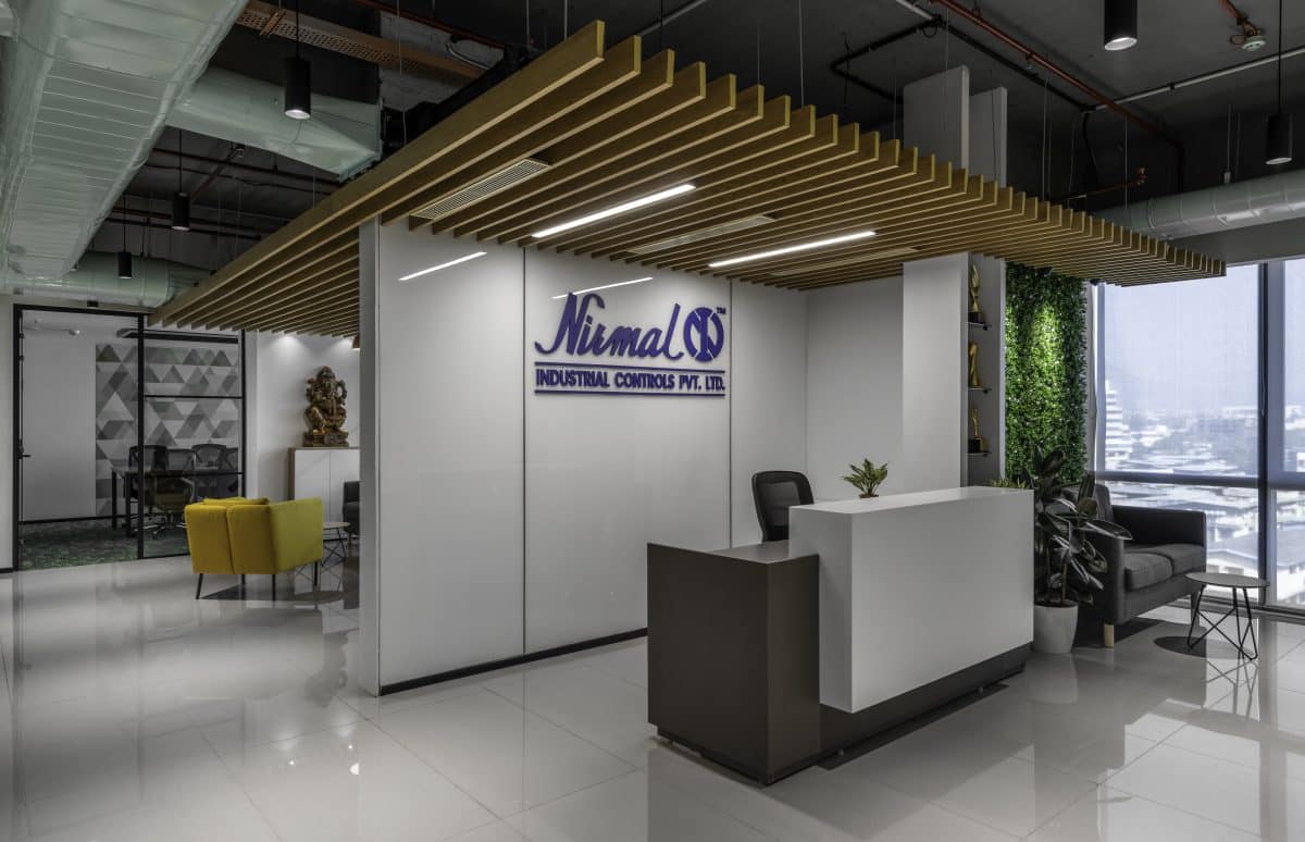 Bringing to life a design statement: The Nirmal office by K-BNK ...
