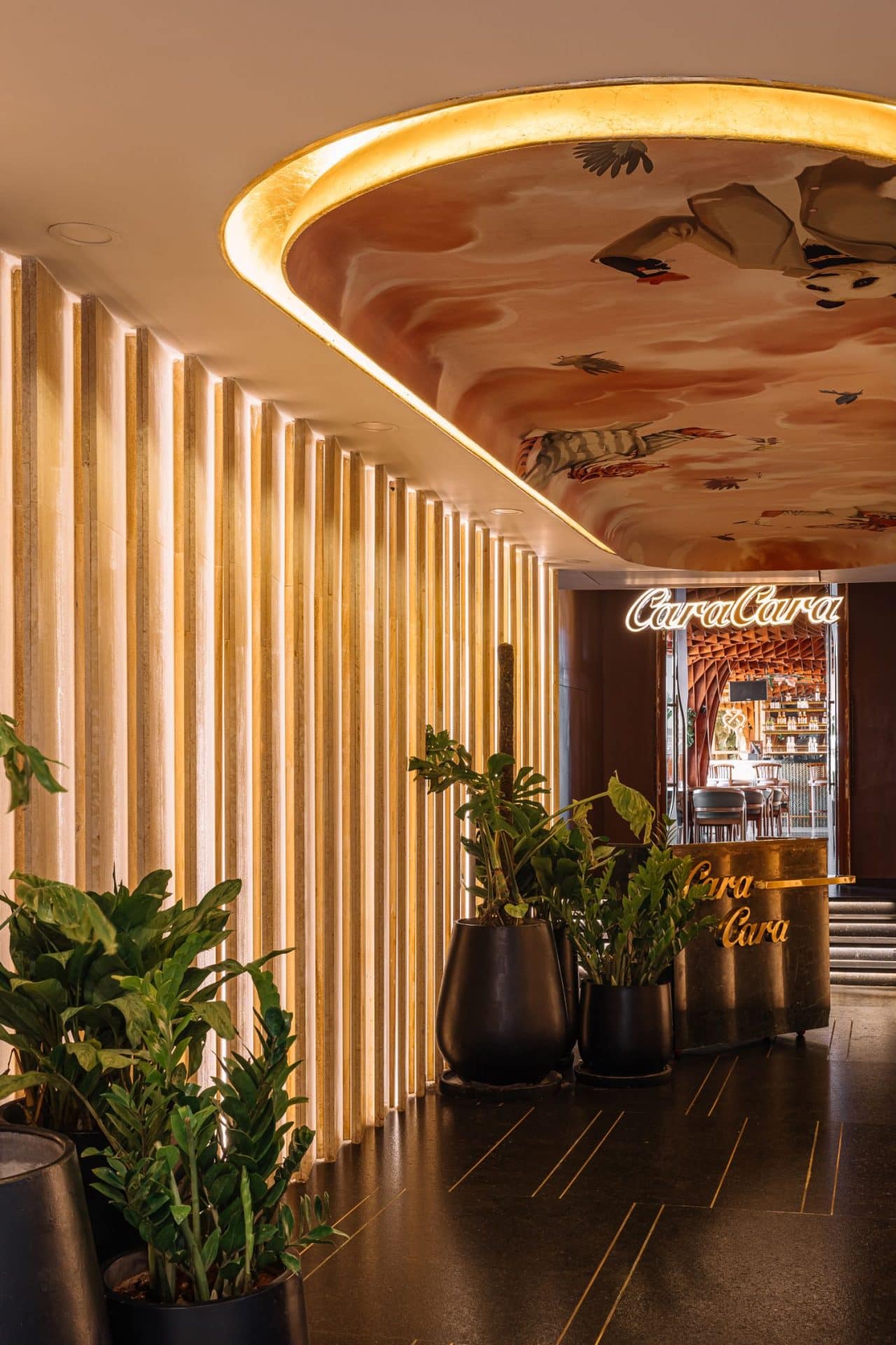 A rooftop bar in Hyderabad, Cara Cara uses design to create the perfect ...