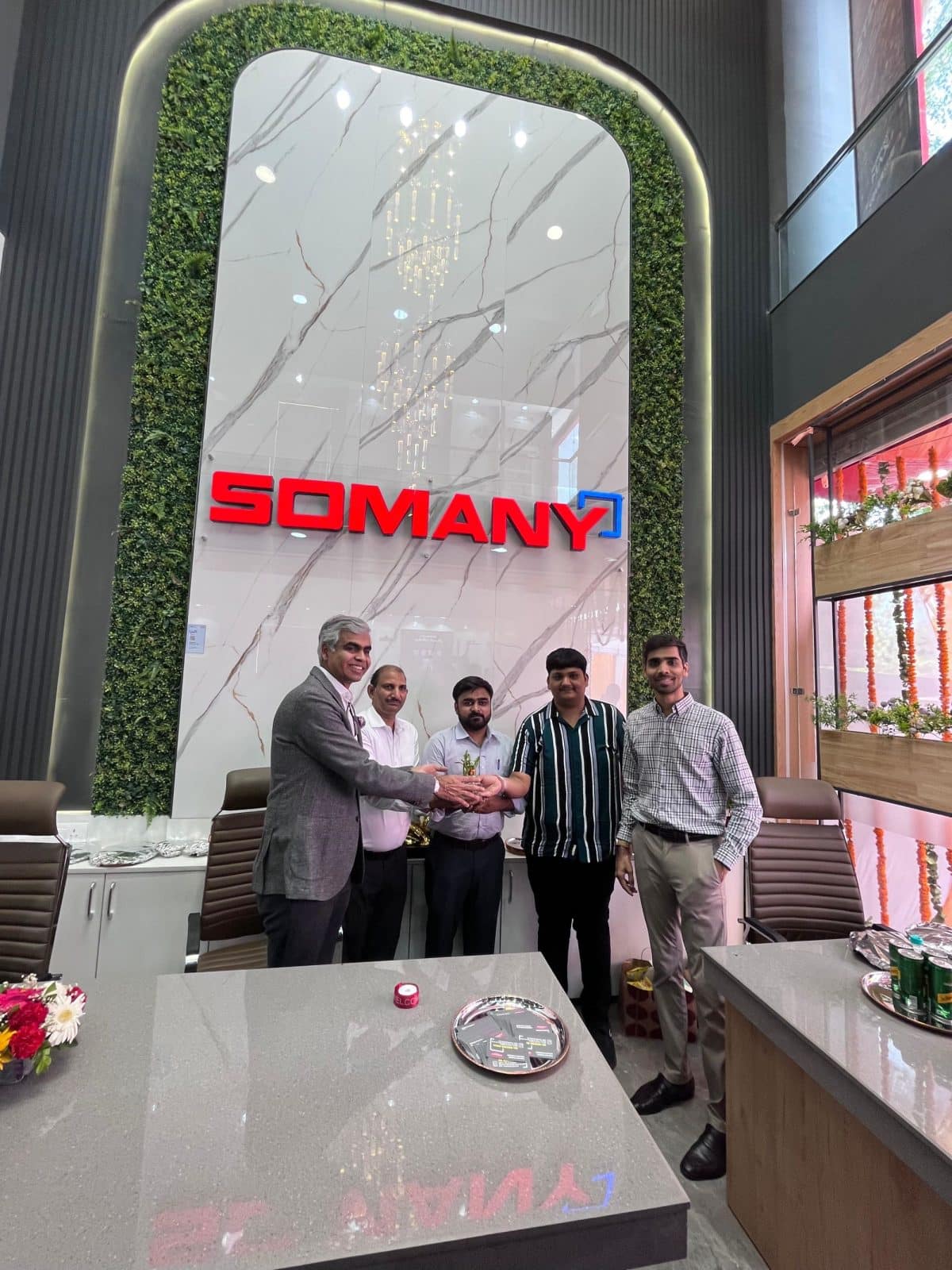 Somany Ceramics open its largest franchise Grande Store in Rewari ...