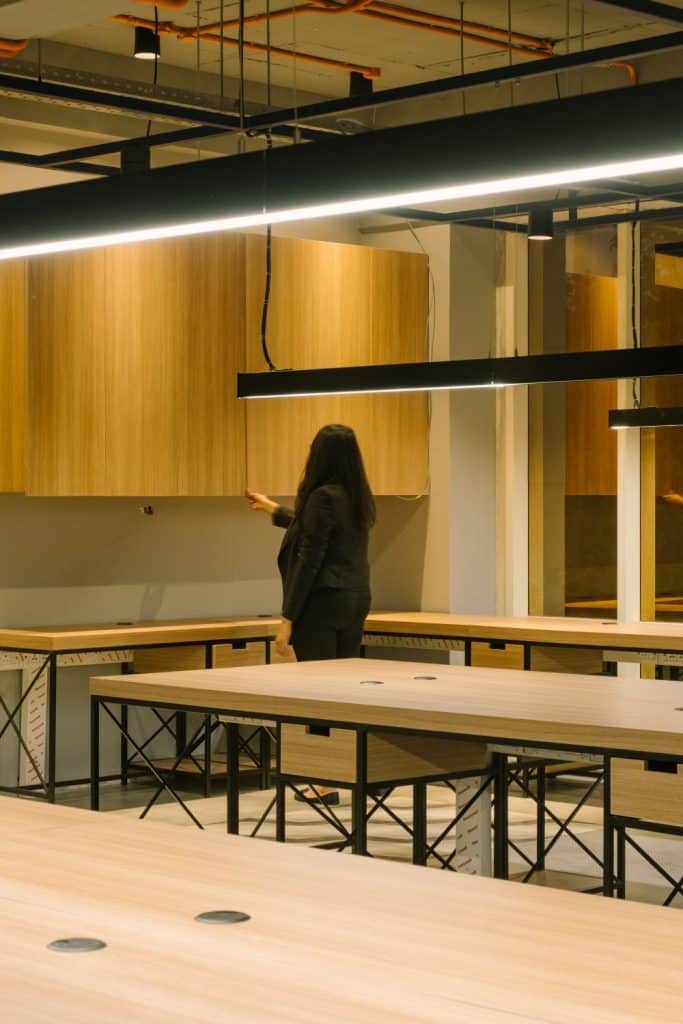 The Corner Office in Gurgaon by Mold Design: A compact, industrial ...