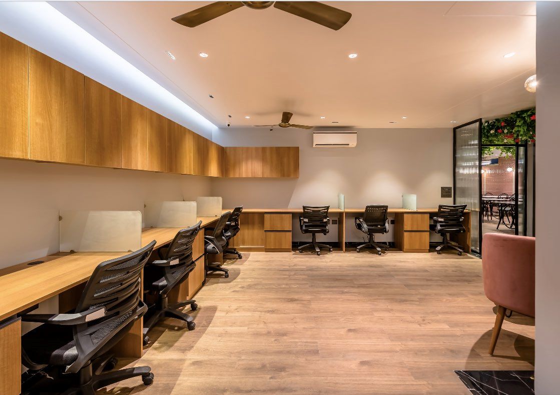 Transforming a basement into a sophisticated workspace: An interior ...