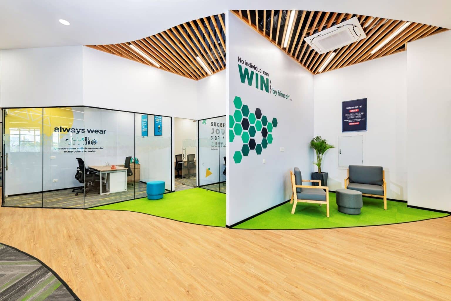 Taazaa Tech's Noida office by Flipspaces: A hub of innovation and productivity - Commercial ...