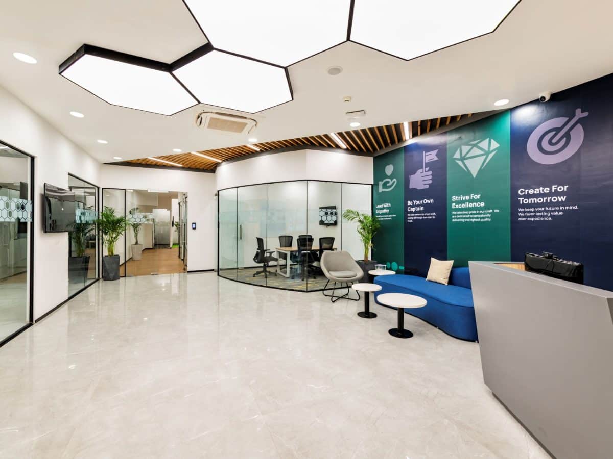 Taazaa Tech's Noida office by Flipspaces: A hub of innovation and productivity - Commercial ...