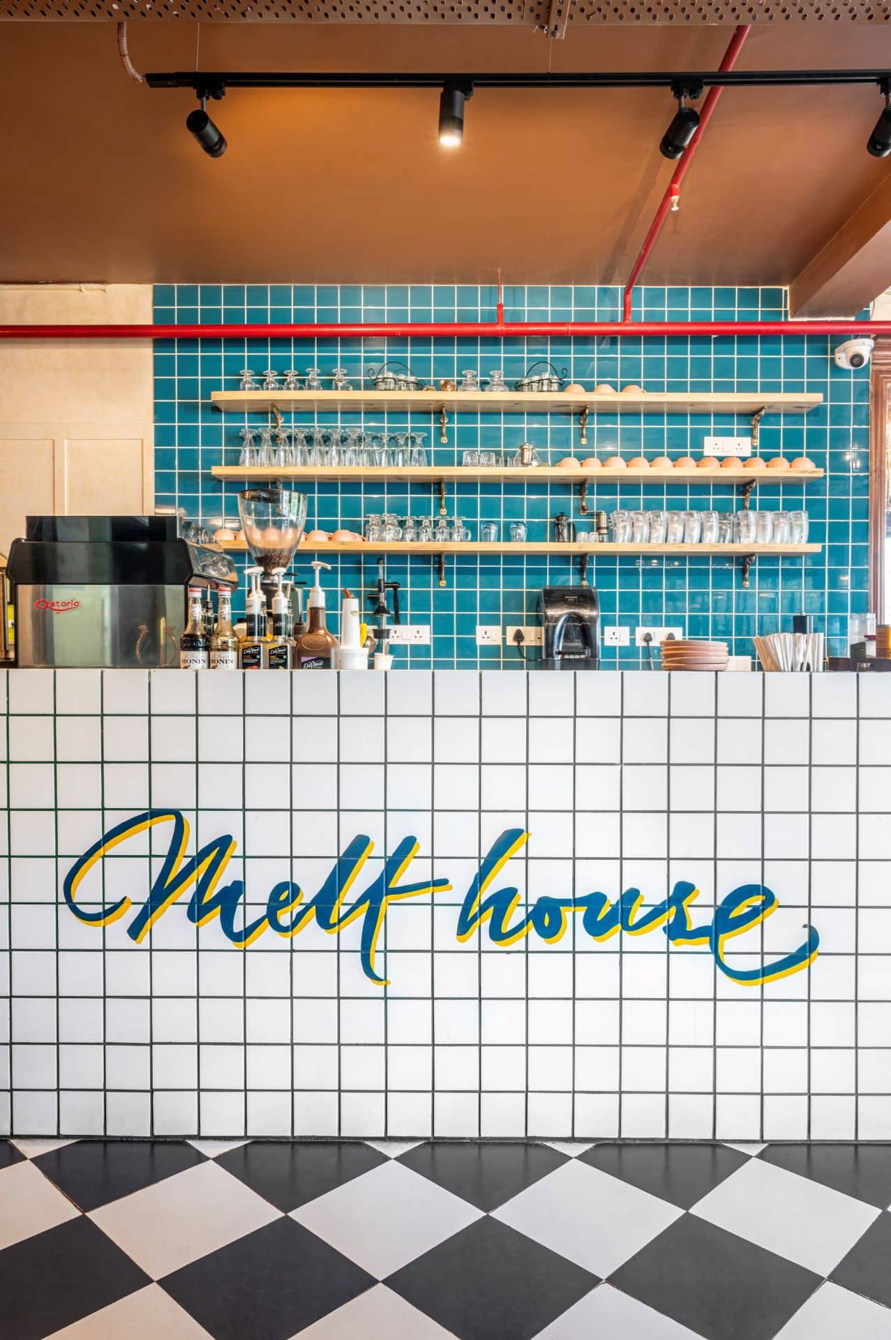 Melthouse European café in GK, New Delhi: A Studio Bipolar masterpiece ...