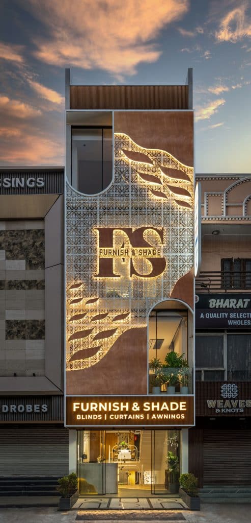 OSA Studio's retail store design: Furnish & Shade in New Delhi ...