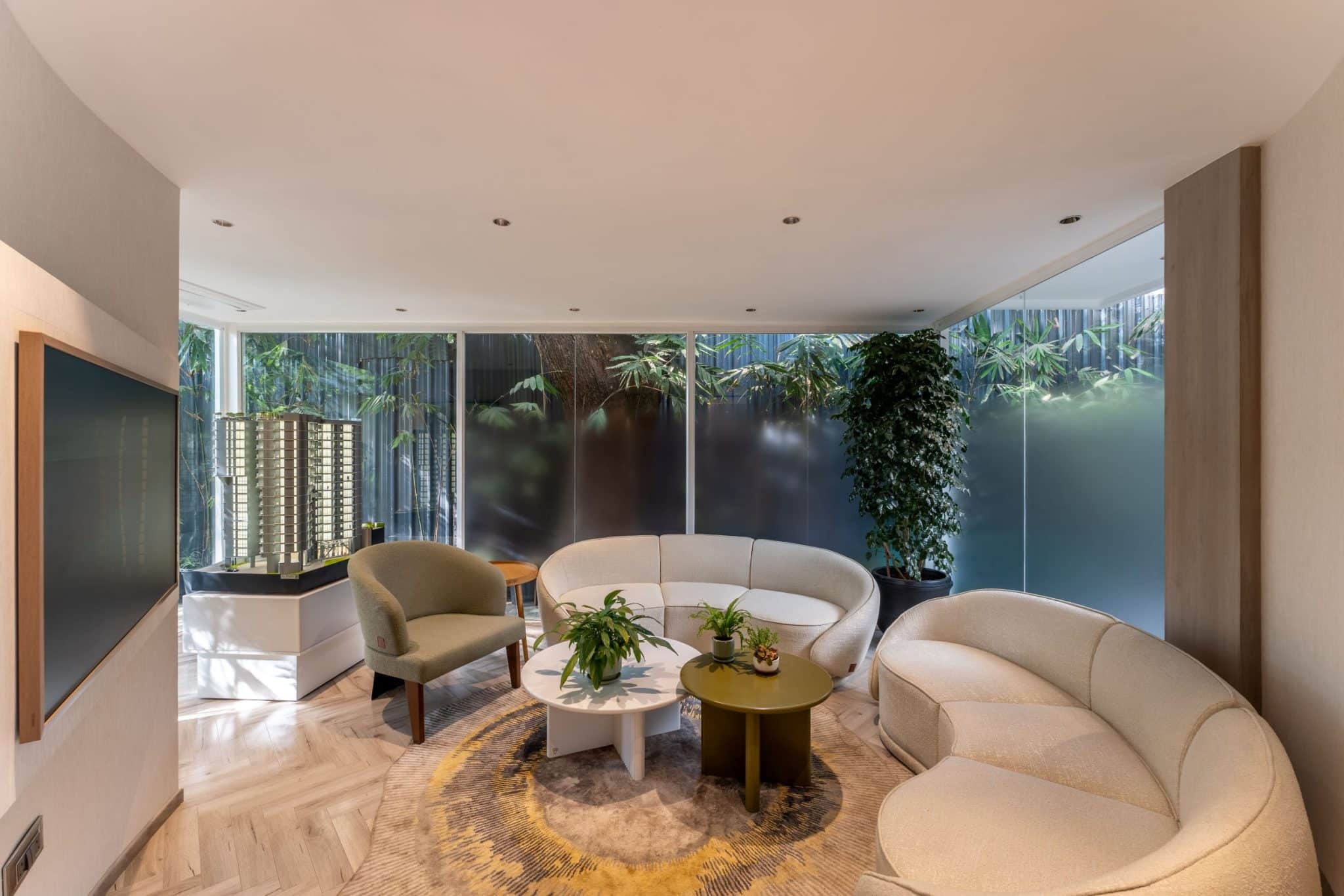 Prestige Daffodils Experience Centre: A modern sales lounge ...