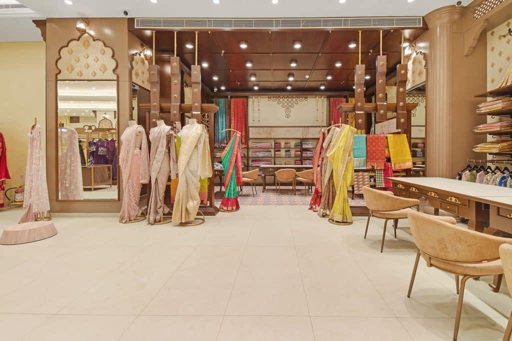 White Hanger: A stunning ethnic retail store design by SSB Architects ...