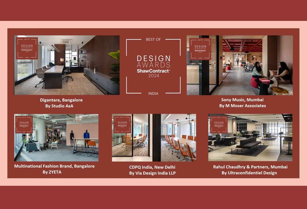 Shaw Contract announces Best of Region 2024 winners for India ...