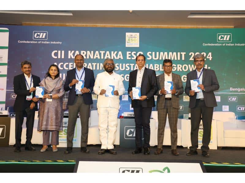 CII Karnataka launches ESG whitepaper at 2024 summit: Paving the way for sustainable growth ...