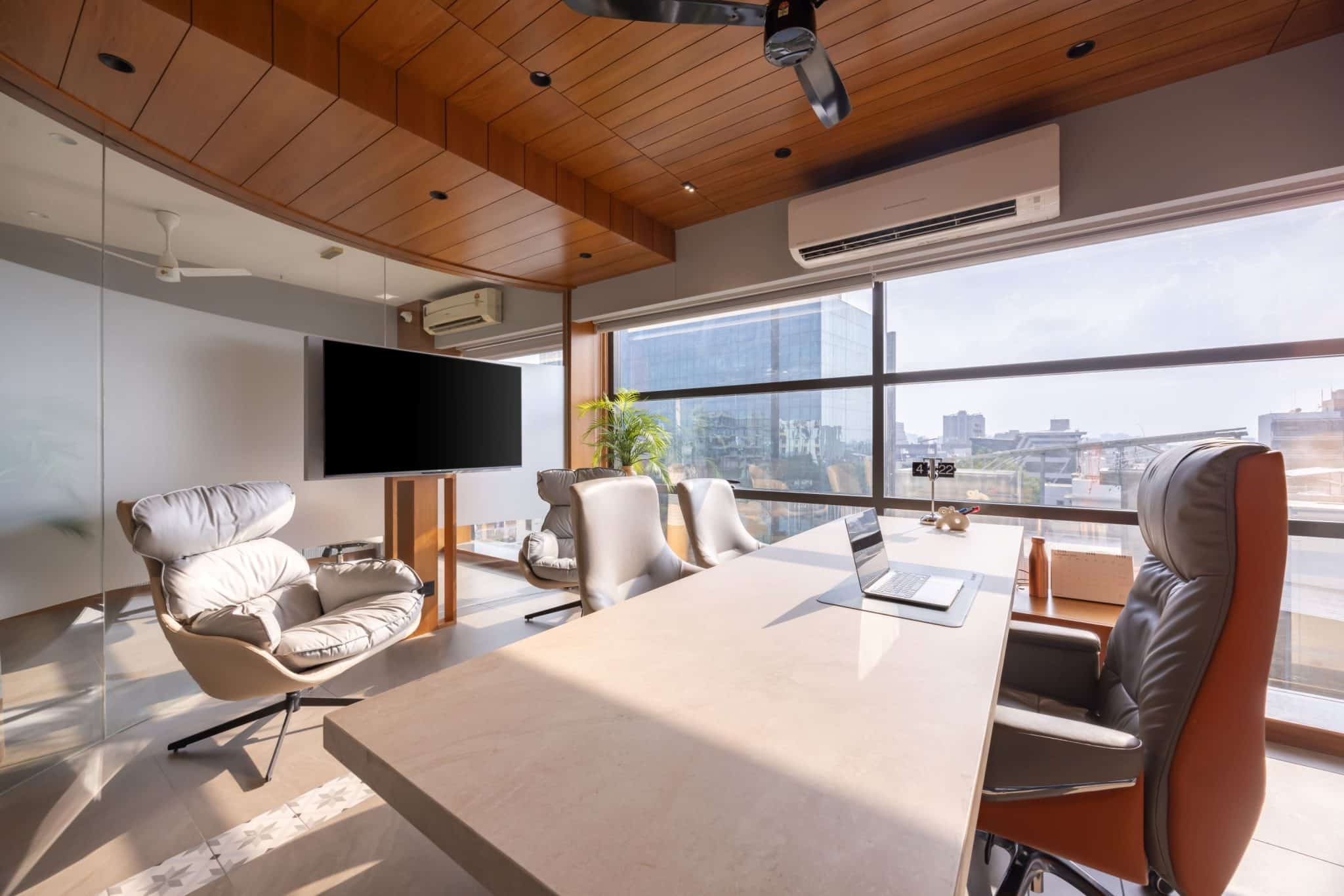 A Circular Symphony: Office interiors by SGA+IKS - Redefining office ...