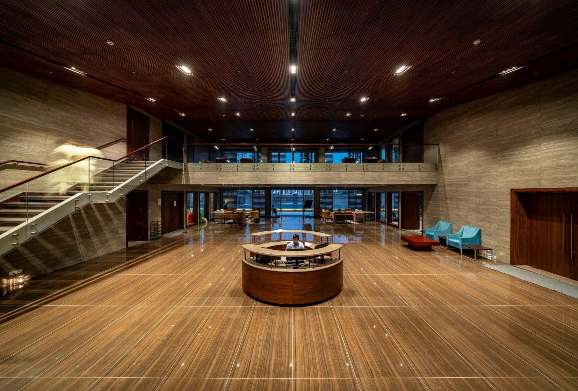 Sharanam Clubhouse: A modern communal anchor by BASICS Architects ...