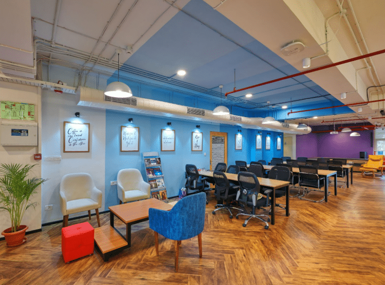 Flipspaces transforms Capsule Work's 5,000 sq.ft. office design into a dynamic workspace ...