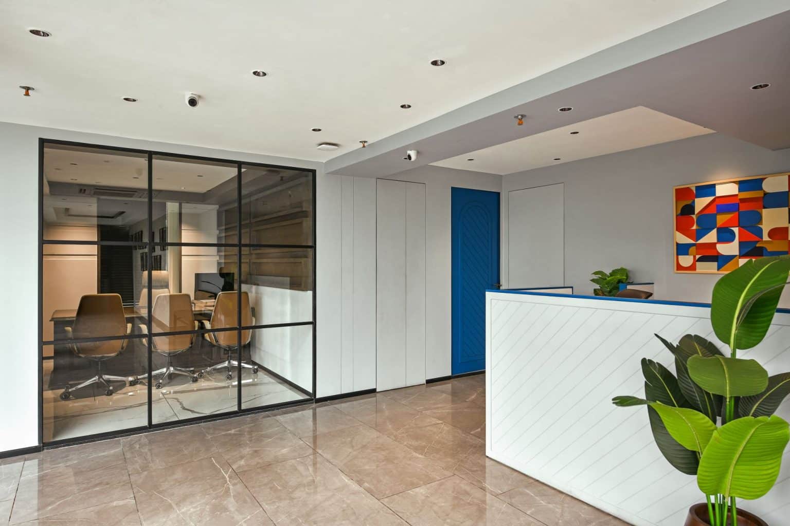 AK enterprises transforms a 4000 sq. ft. commercial space into a work ...