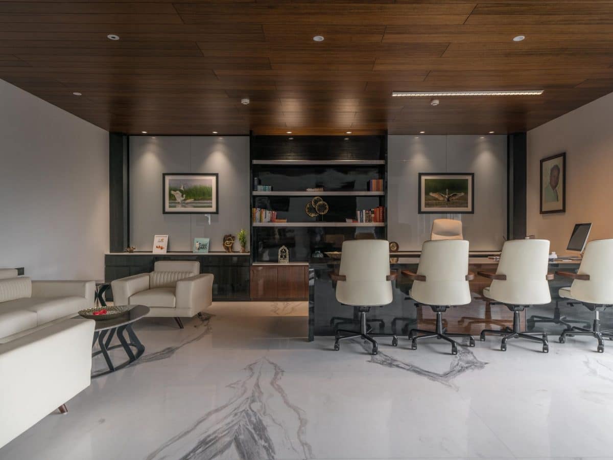 A seamless blend of luxury and functionality at DN Office by Chirag Design Studio - Commercial ...