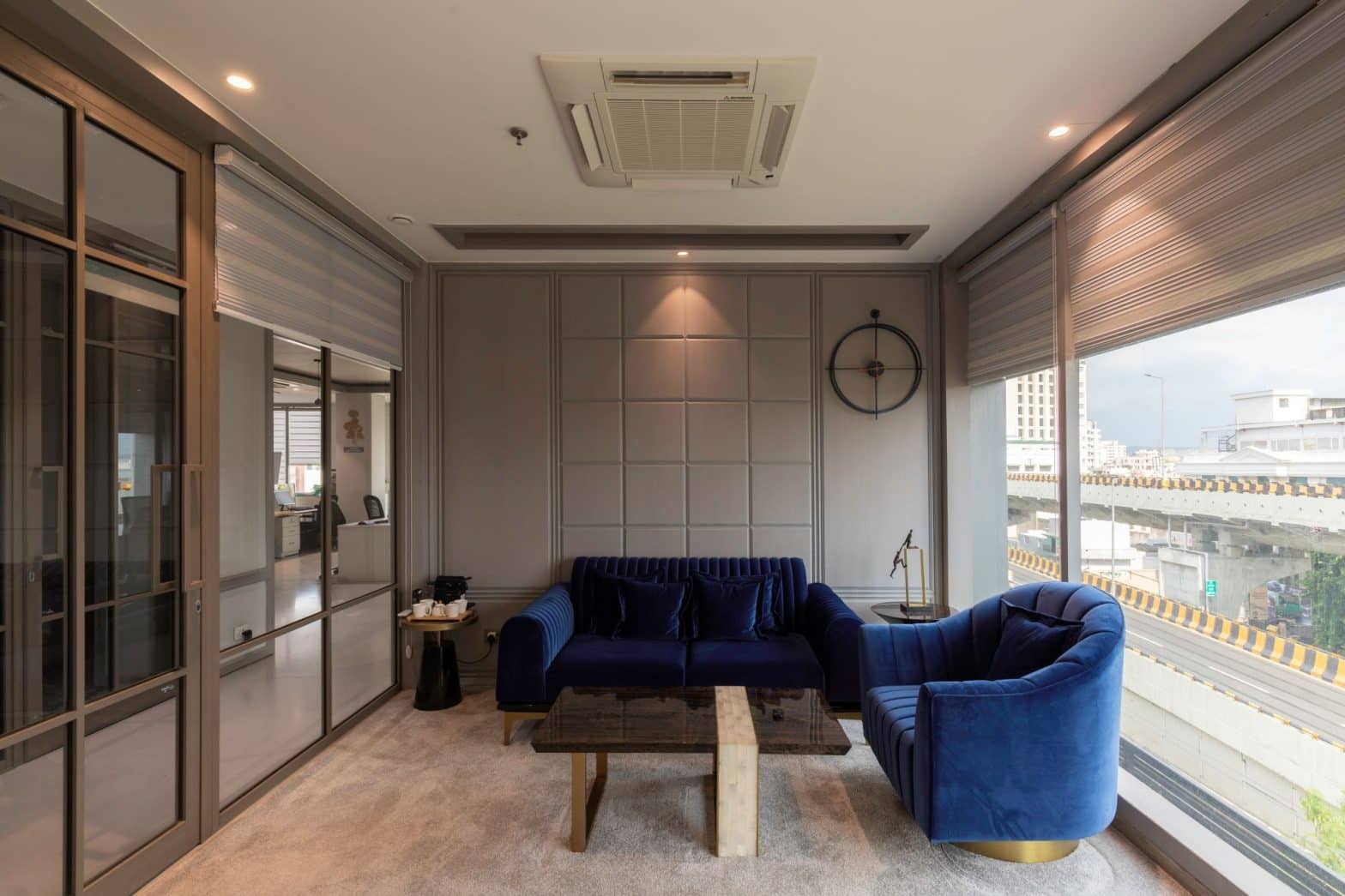 GA Infra Office by Rajkumar Architects brings layered design and calm ...