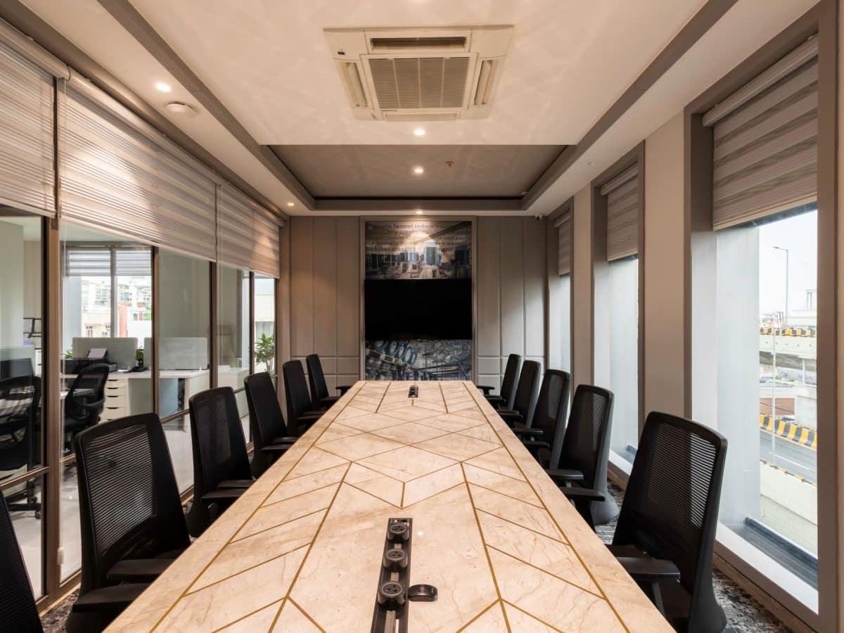 GA Infra Office by Rajkumar Architects brings layered design and calm ...