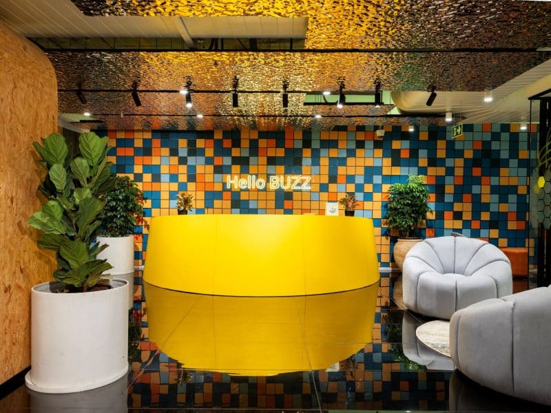 Airbnb office at Gurgaon by Space Matrix - Commercial Design India