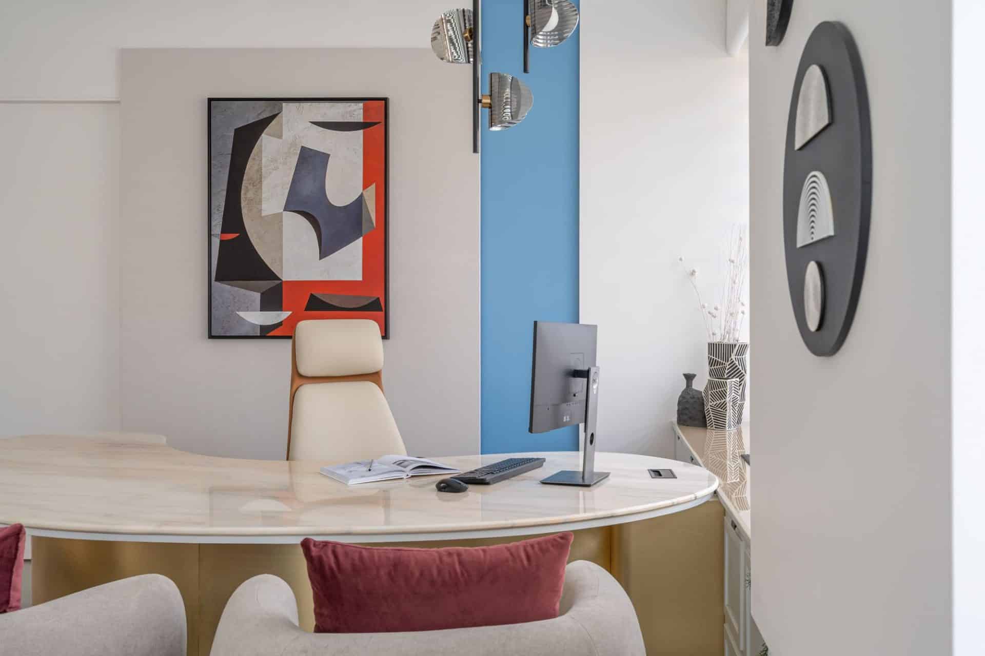 Airbnb office at Gurgaon by Space Matrix - Commercial Design India