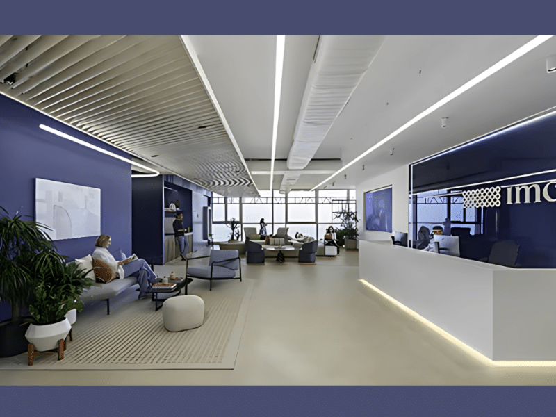 Airbnb office at Gurgaon by Space Matrix - Commercial Design India