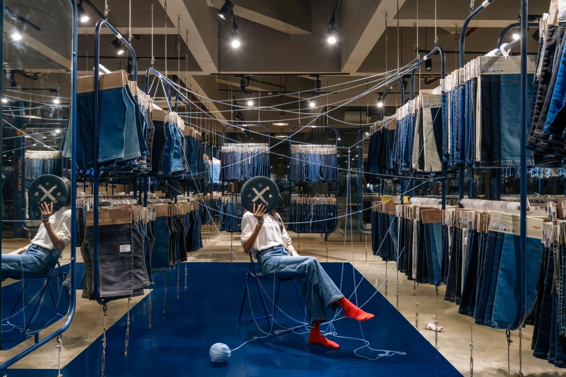 Studio Deshi designs The Interweave Jindal experience center as a B2B ...