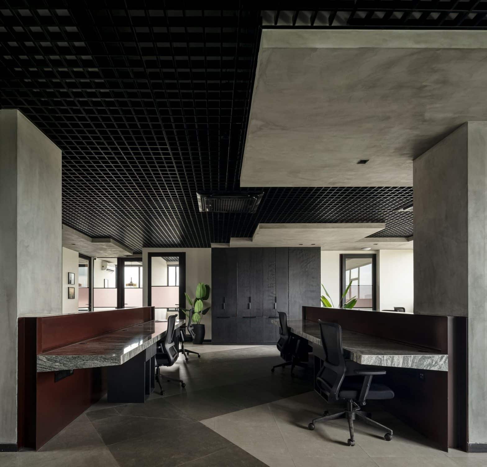 Airbnb office at Gurgaon by Space Matrix - Commercial Design India