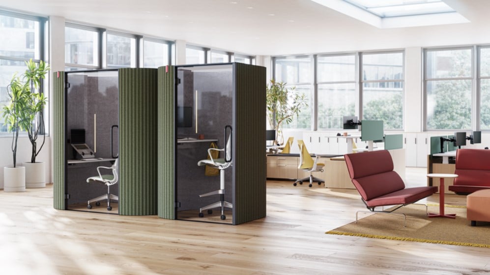 Bay Work Pod by Herman Miller receives 2025 Red Dot award for Product ...