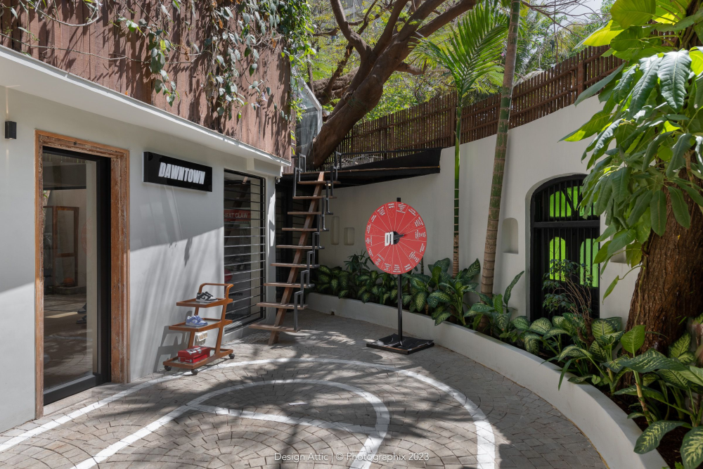 Design Attic unveils funk-inspired interiors at DawnTown's shoe store ...