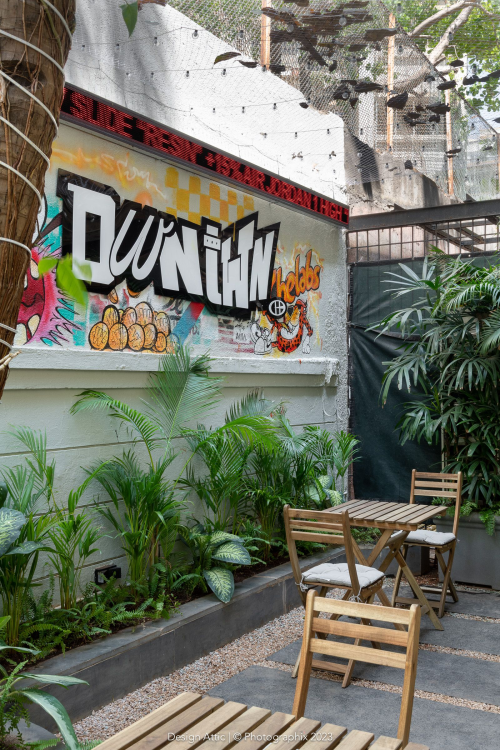 Design Attic unveils funk-inspired interiors at DawnTown's shoe store ...